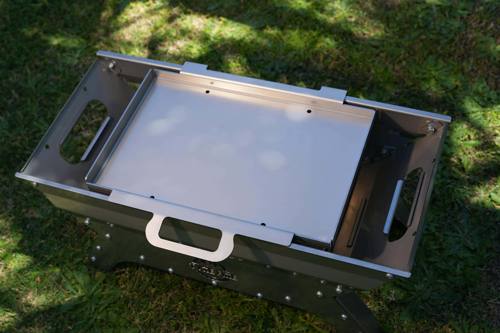 Stainless Steel BBQ Hot Plate Stainless Steel BBQ Plate – TYRE FIRE PIT ...